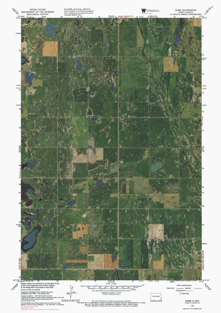 ND-NOME: GeoChange 1965-2014 Map by Western Michigan University ...