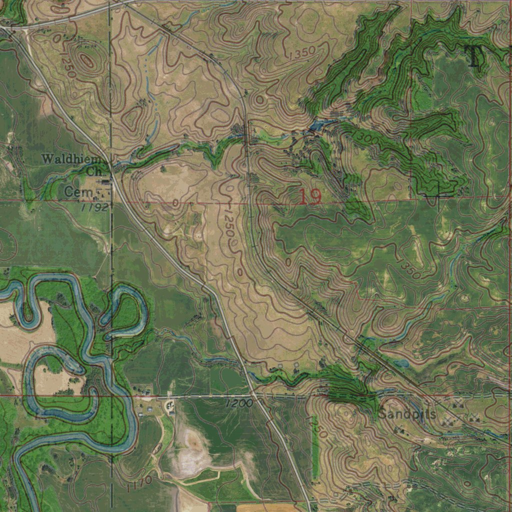 ND-KATHRYN: GeoChange 1965-2014 Map by Western Michigan University ...