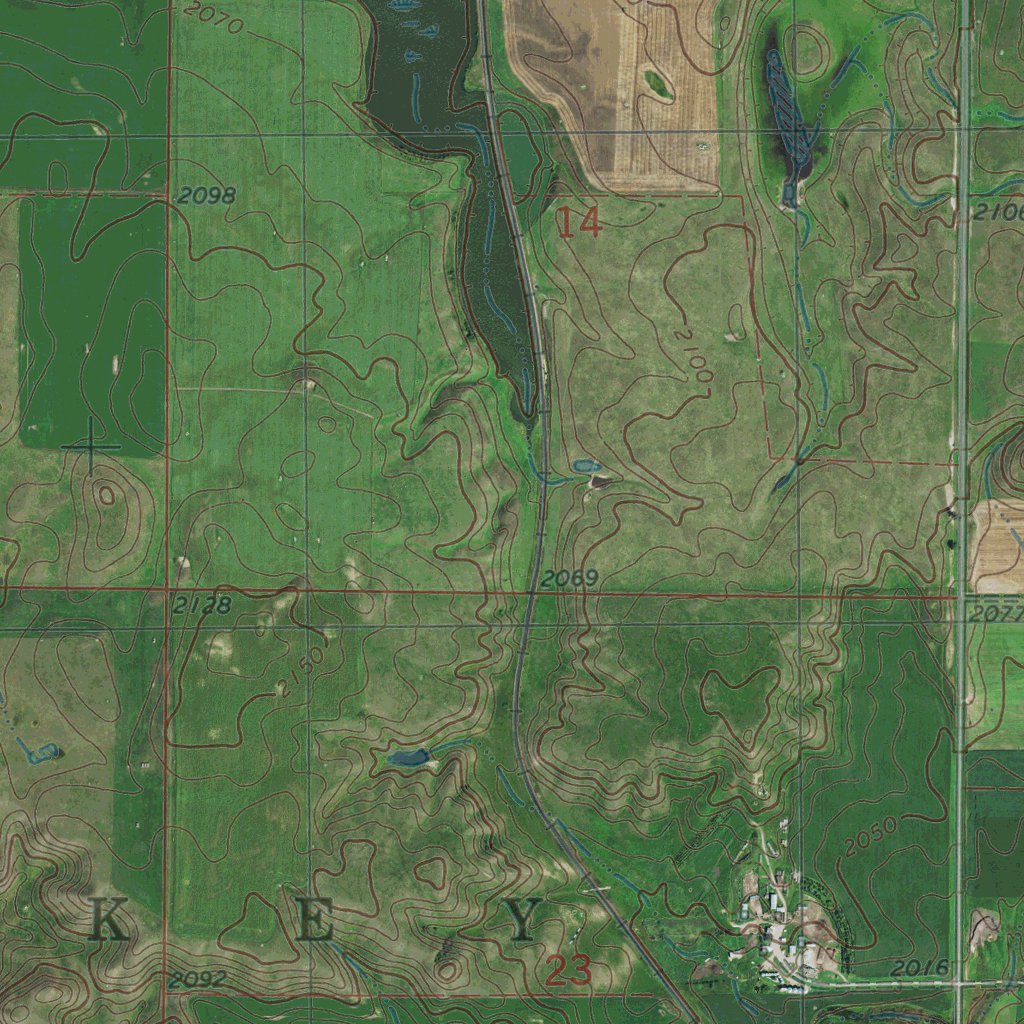 ND-BURNSTAD: GeoChange 1976-2014 Map by Western Michigan University ...