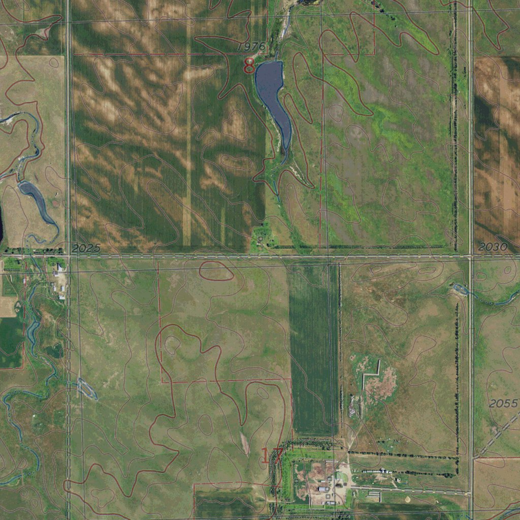 ND-DOGTOOTH BUTTES: GeoChange 1974-2014 Map by Western Michigan ...