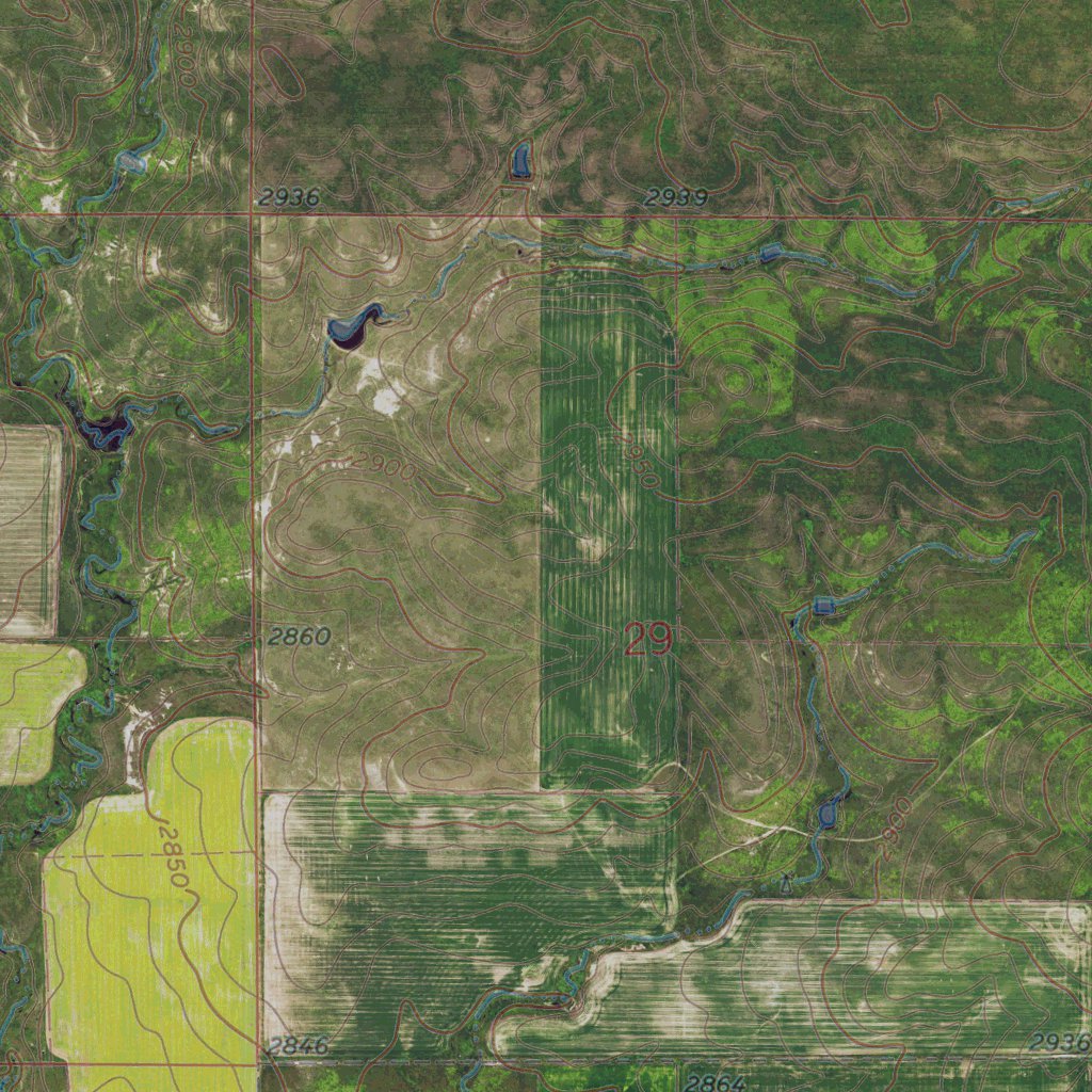 ND-WHETSTONE BUTTES: GeoChange 1973-2014 Map by Western Michigan ...