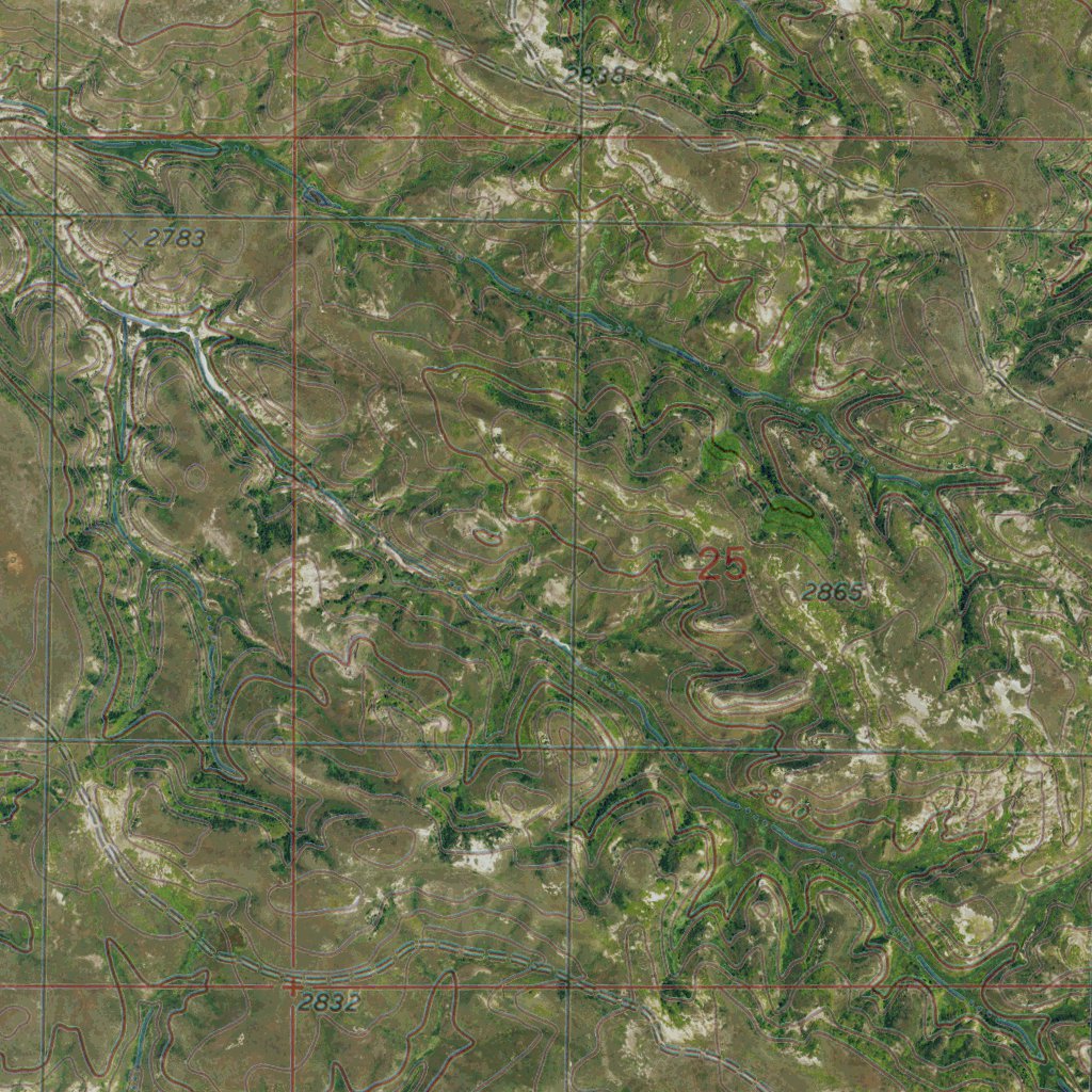 ND-BOYCE CREEK WEST: GeoChange 1973-2014 Map by Western Michigan ...
