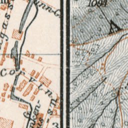 Wiener Neustadt town plan, 1911 Map by Waldin | Avenza Maps