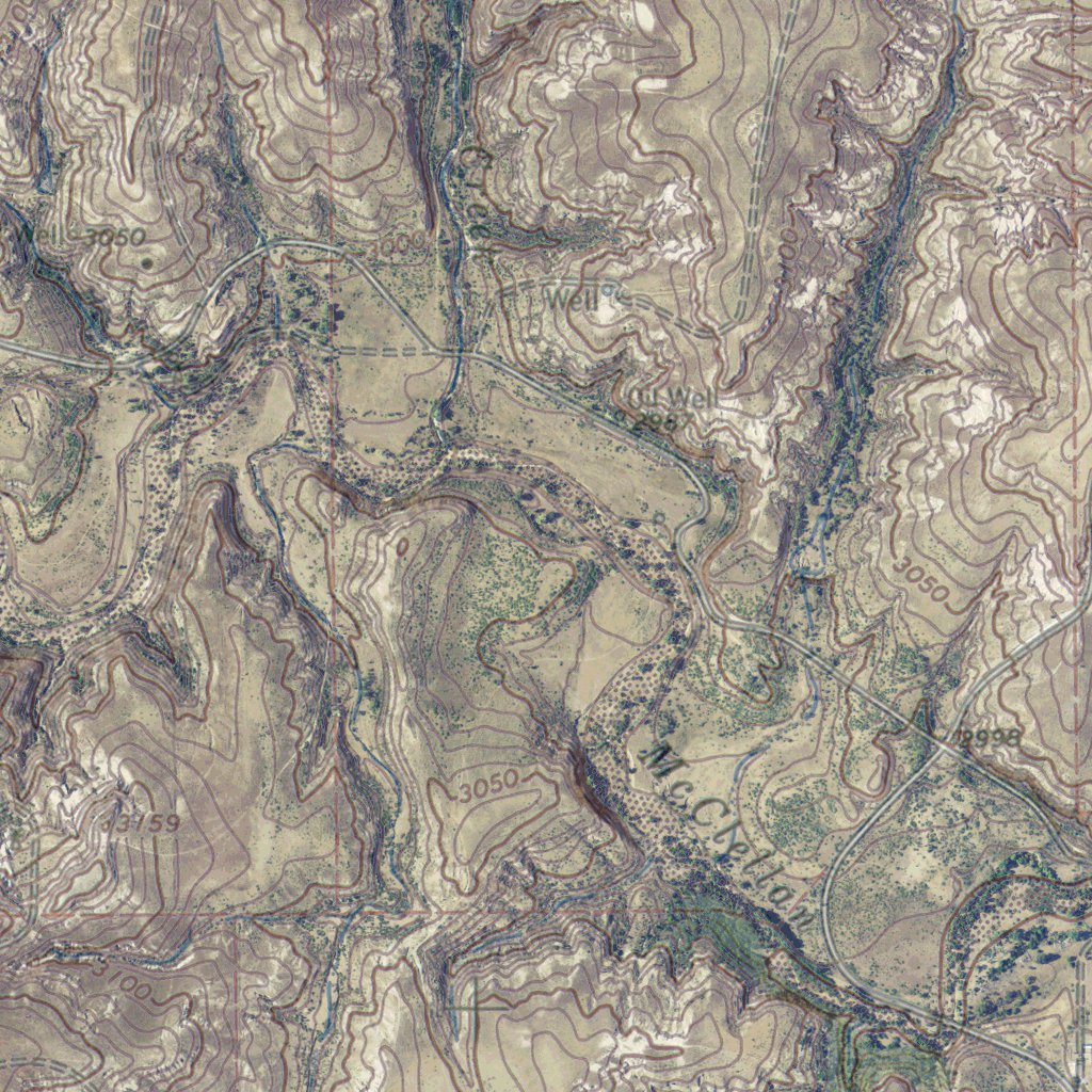 TX-JERICHO: GeoChange 1962-2012 Map by Western Michigan University ...