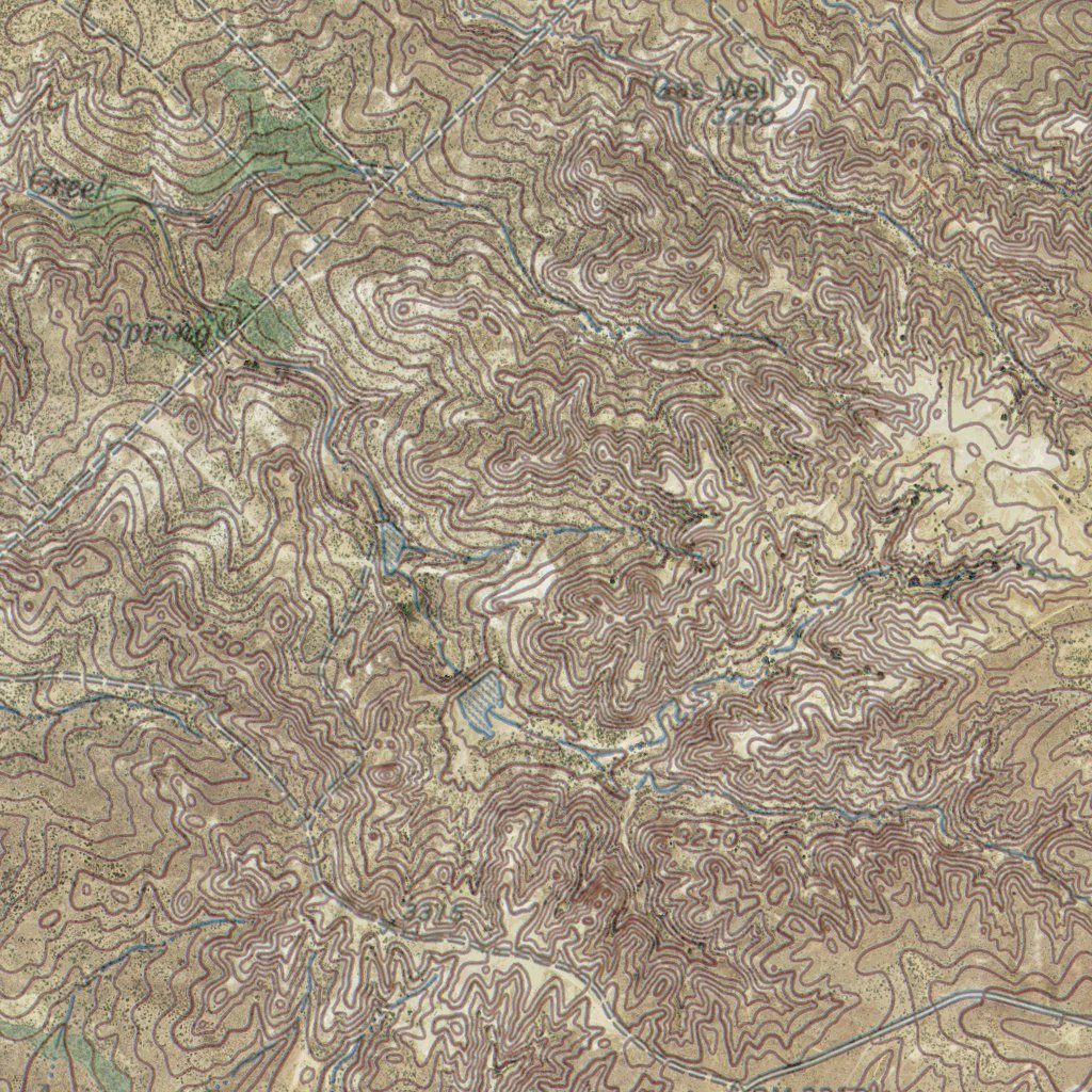 TX-ALIBATES RANCH: GeoChange 1951-2012 Map by Western Michigan ...