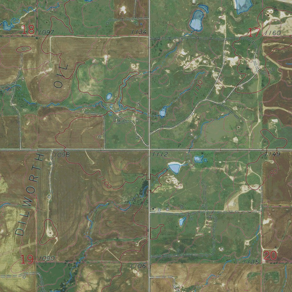 OK-KS-PECKHAM: GeoChange 1965-2013 Map by Western Michigan University ...
