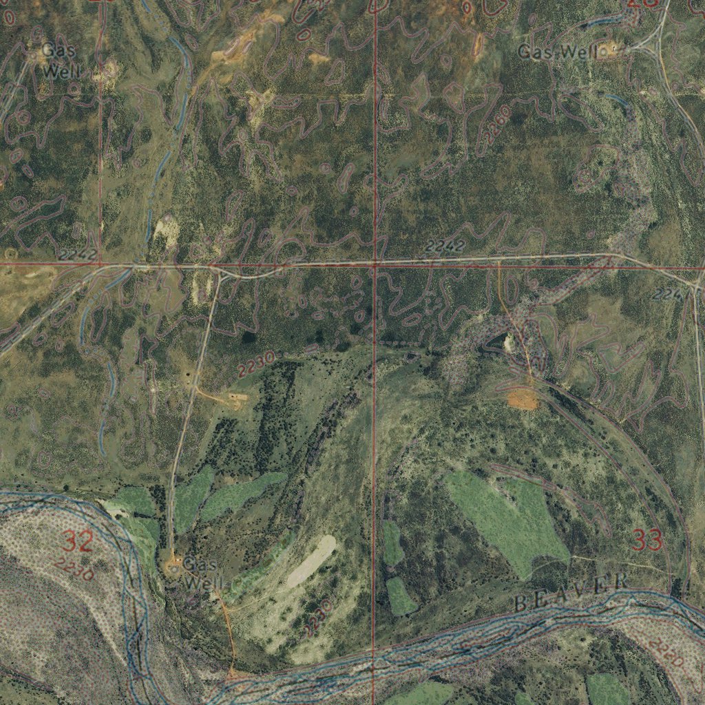 OK-KNOWLES: GeoChange 1969-2013 Map by Western Michigan University ...