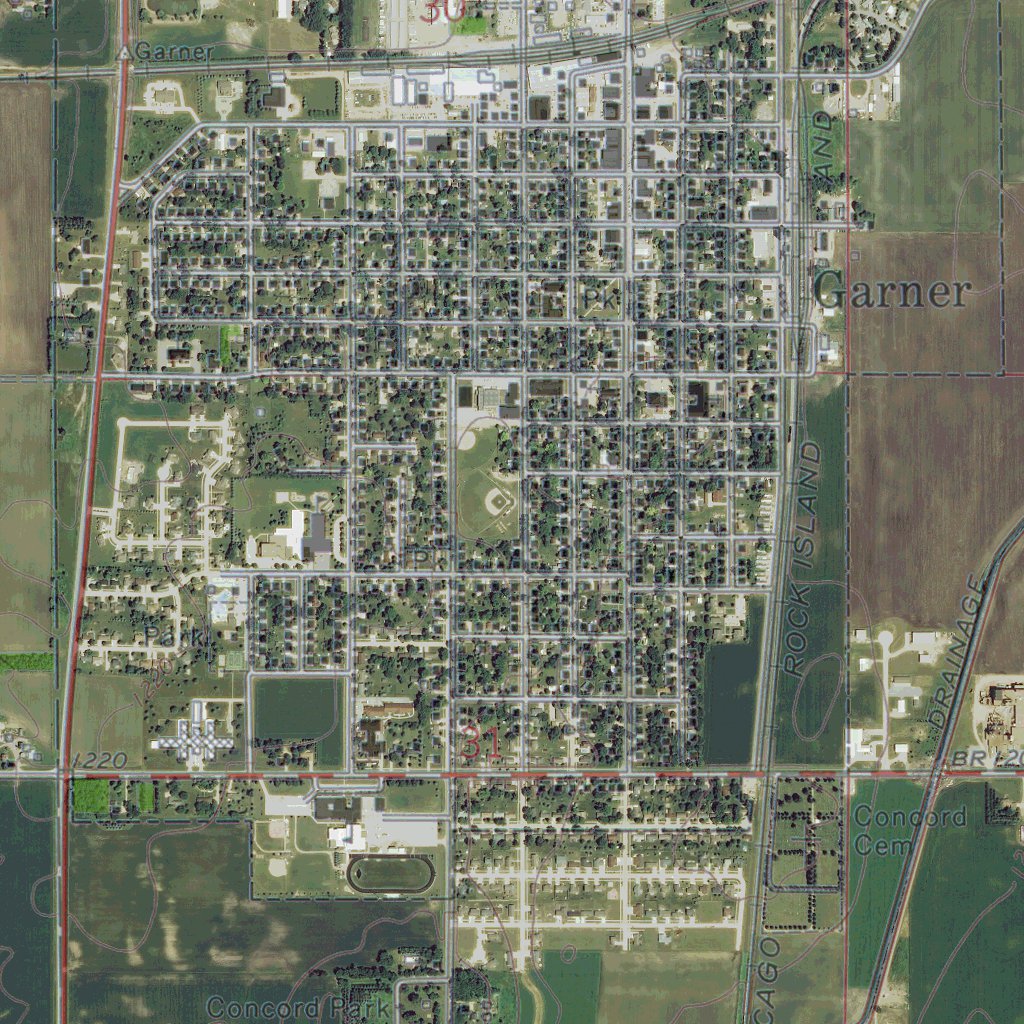 IA-GARNER: GeoChange 1972-2013 Map by Western Michigan University ...