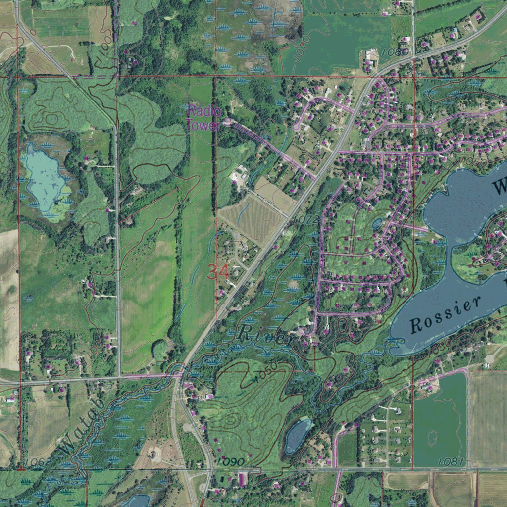 MN-SAINT JOSEPH: GeoChange 1964-2013 Map by Western Michigan University ...
