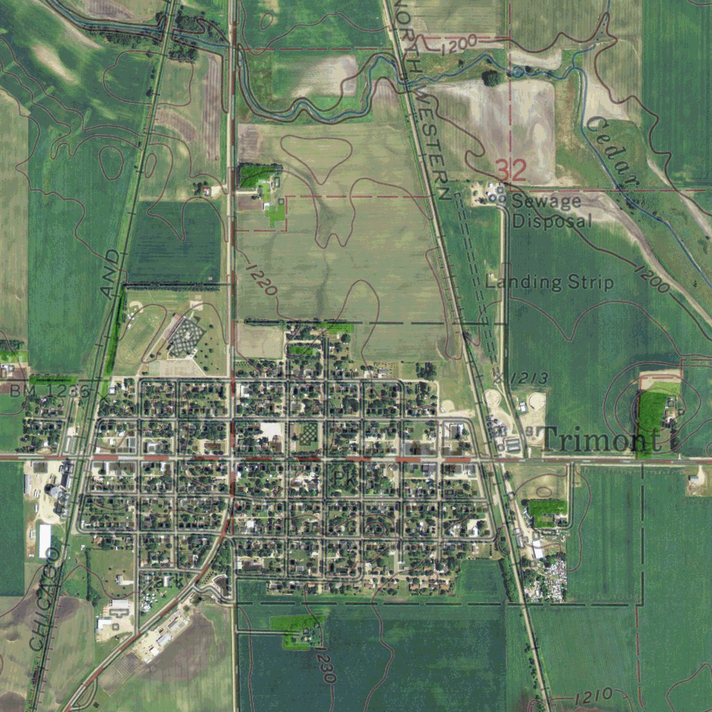 MN-TRIMONT: GeoChange 1966-2013 Map by Western Michigan University ...