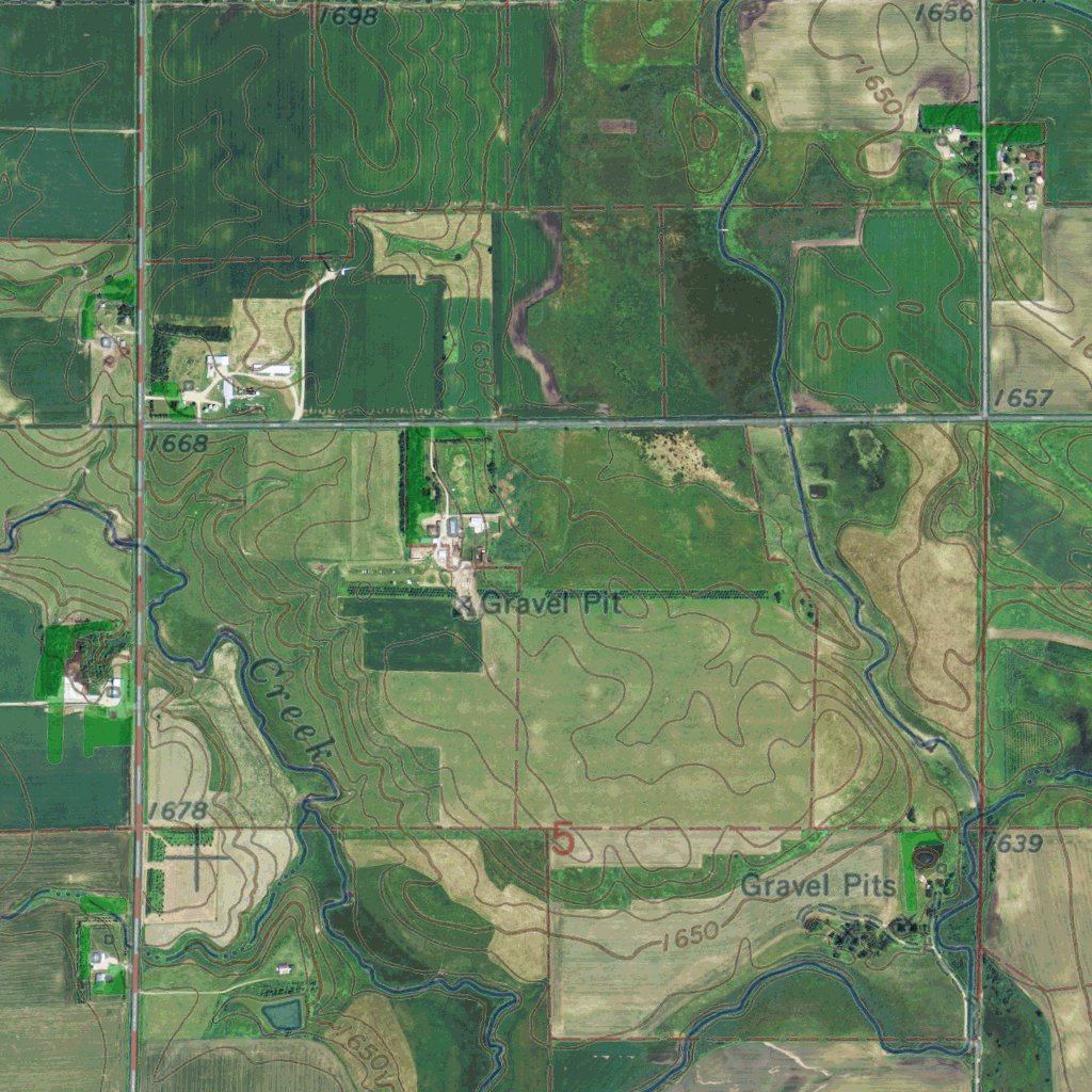 MN-ADRIAN NE: GeoChange 1965-2013 Map by Western Michigan University ...