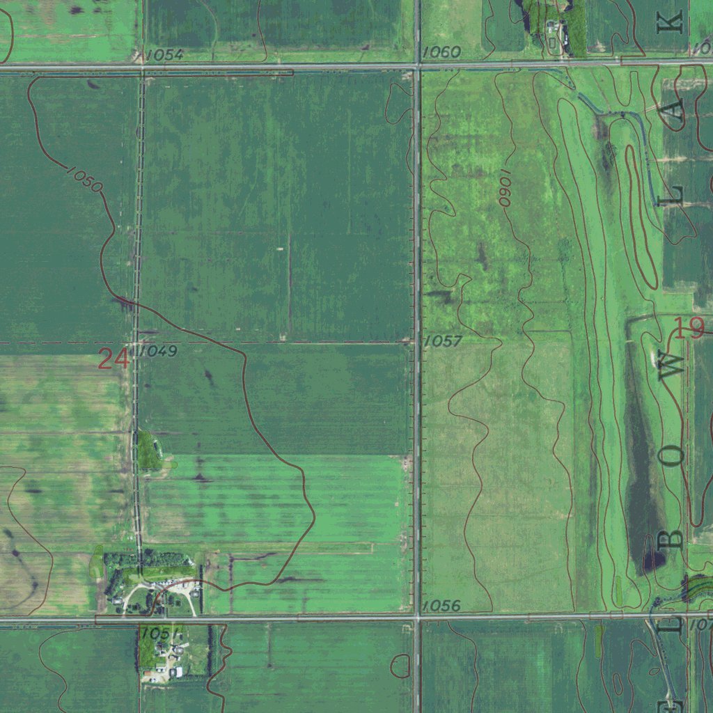 MN-HERMAN NW: GeoChange 1972-2013 Map by Western Michigan University ...