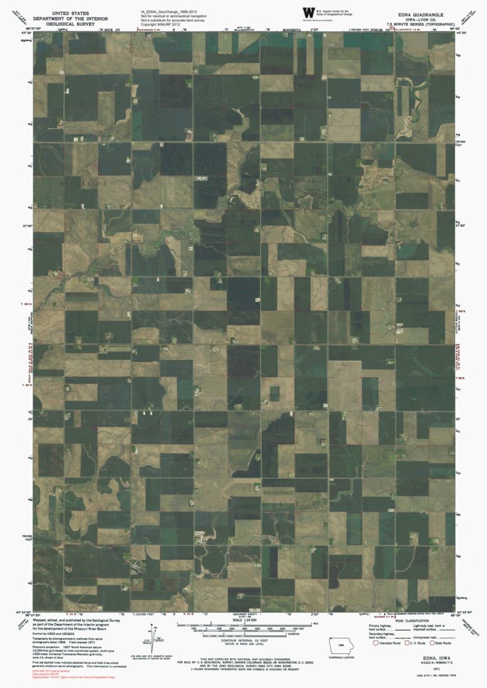 IA-EDNA: GeoChange 1969-2013 Map by Western Michigan University ...