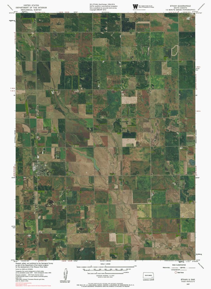 SD-ETHAN: GeoChange 1954-2014 Map by Western Michigan University ...
