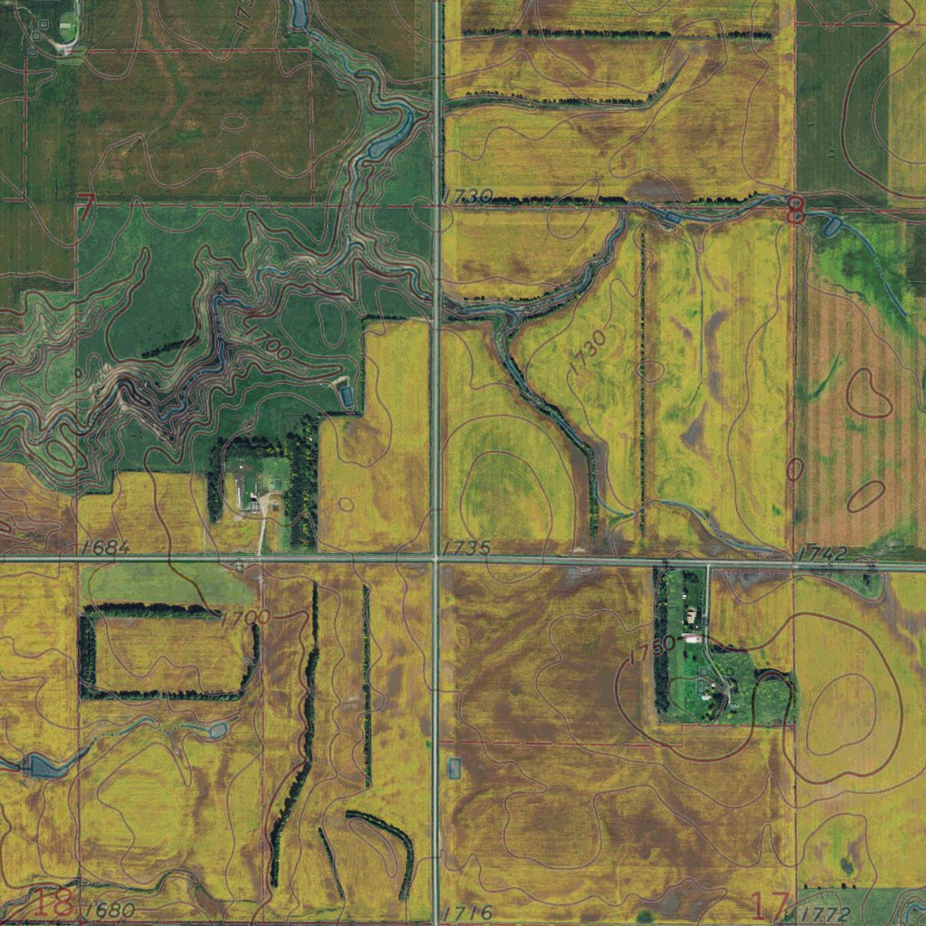SD-LAKE HERMAN: GeoChange 1965-2014 Map by Western Michigan University ...