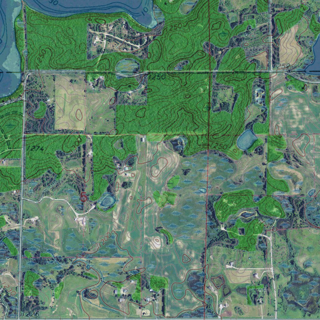 MN-HAWICK: GeoChange 1965-2013 Map by Western Michigan University ...
