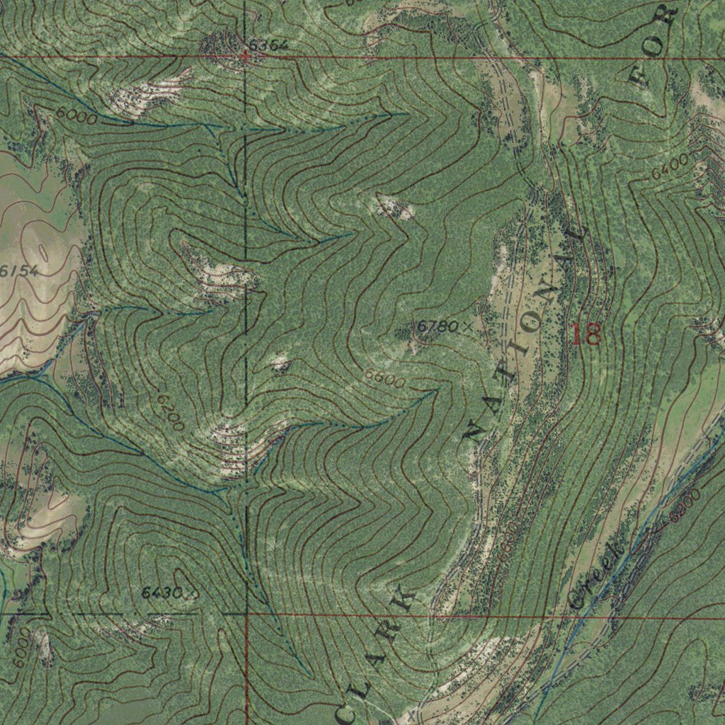 MT-PINCHOUT CREEK: GeoChange 1970-2013 Map by Western Michigan ...