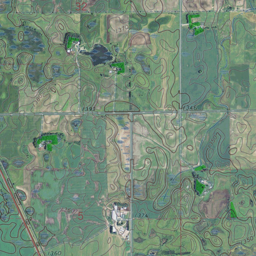 MN-WEST UNION: GeoChange 1965-2013 Map by Western Michigan University ...