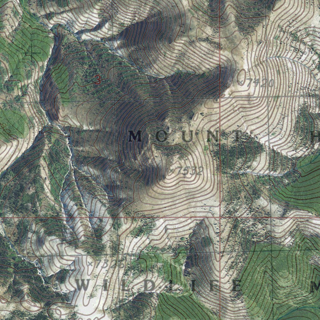 MT-ANACONDA SOUTH: GeoChange 1956-2013 Map by Western Michigan ...