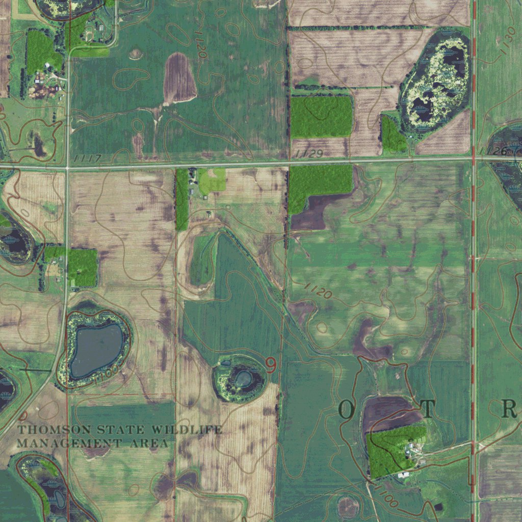 MN-DISMAL SWAMP: GeoChange 1971-2013 Map by Western Michigan University ...