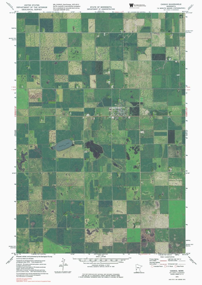 MN-CHOKIO: GeoChange 1972-2013 Map by Western Michigan University ...