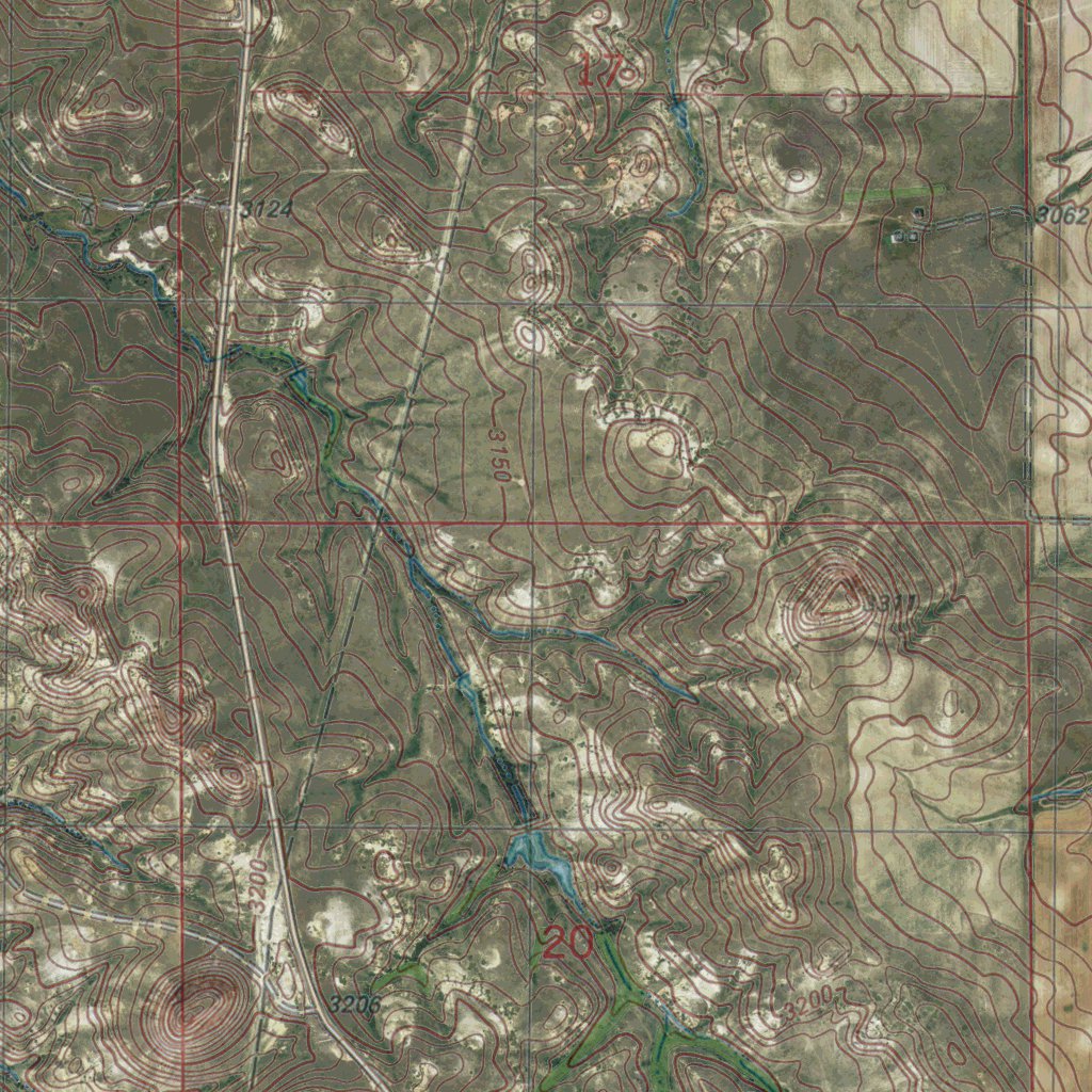 MT-SOUTH SANDSTONE RESERVOIR: GeoChange 1974-2013 Map by Western ...