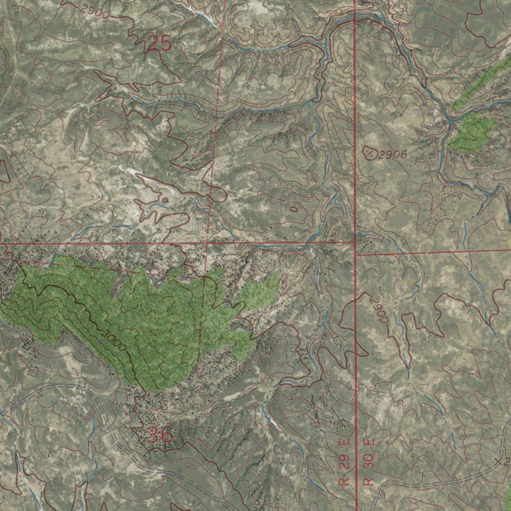 MT-MAXWELL RANCH: GeoChange 1961-2013 Map by Western Michigan ...