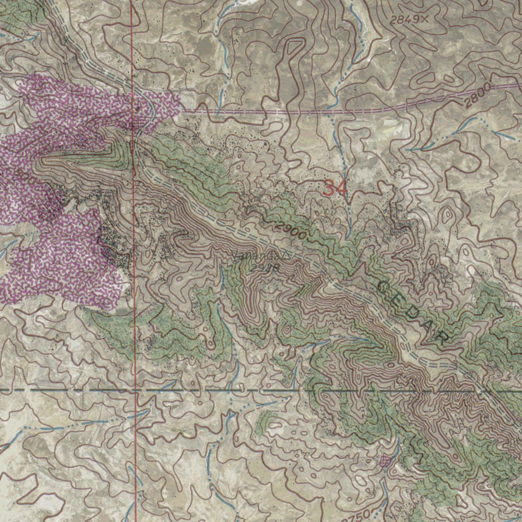 MT-VANANDA: GeoChange 1956-2013 Map by Western Michigan University ...