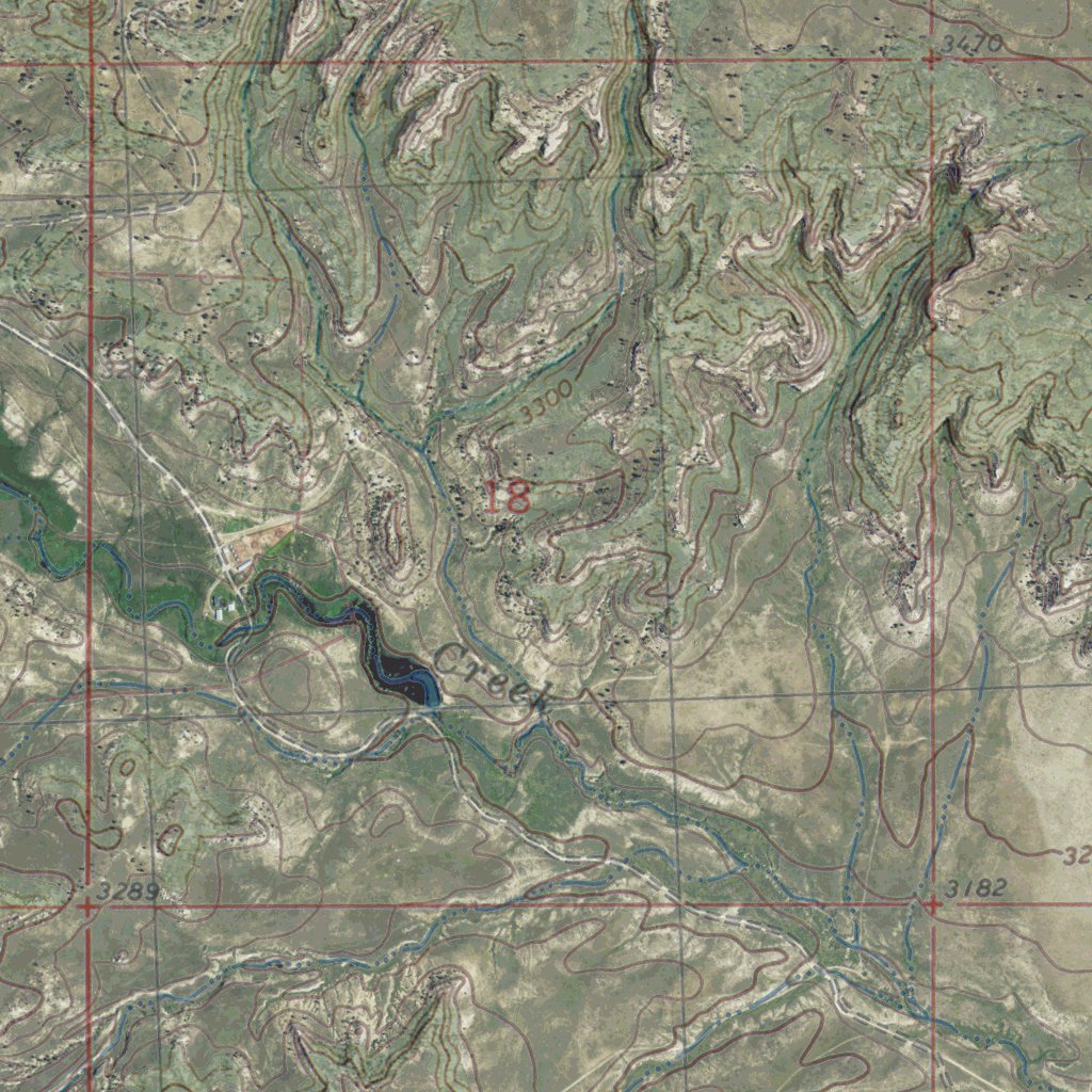 MT-BULL MOUNTAIN NW: GeoChange 1973-2013 Map by Western Michigan ...