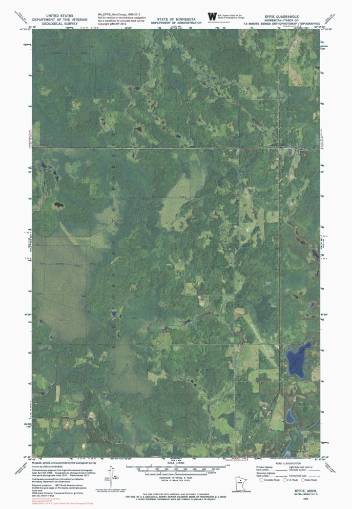 MN-EFFIE: GeoChange 1969-2013 Map by Western Michigan University ...