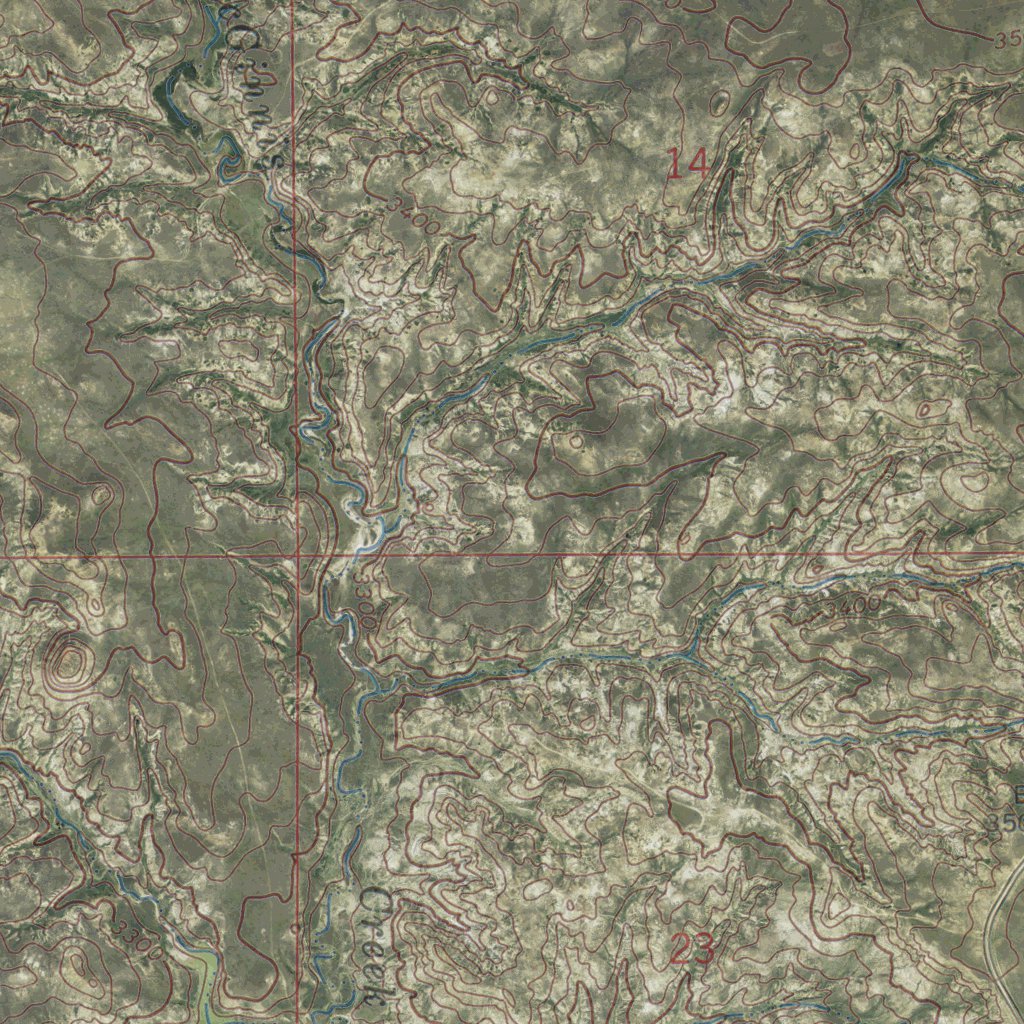 MT-MCGINNIS BUTTE: GeoChange 1964-2013 Map by Western Michigan ...