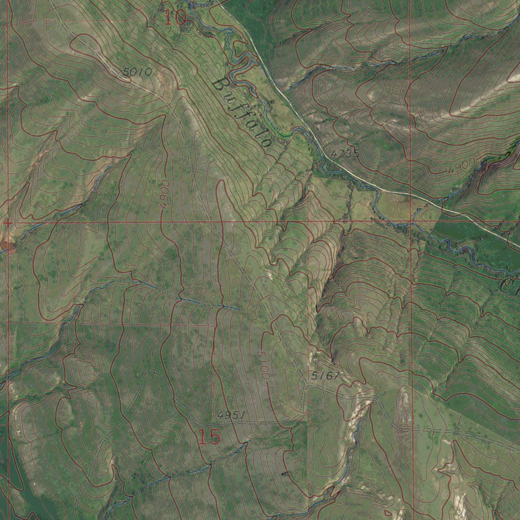 MT-MOORE SW: GeoChange 1968-2013 Map by Western Michigan University ...