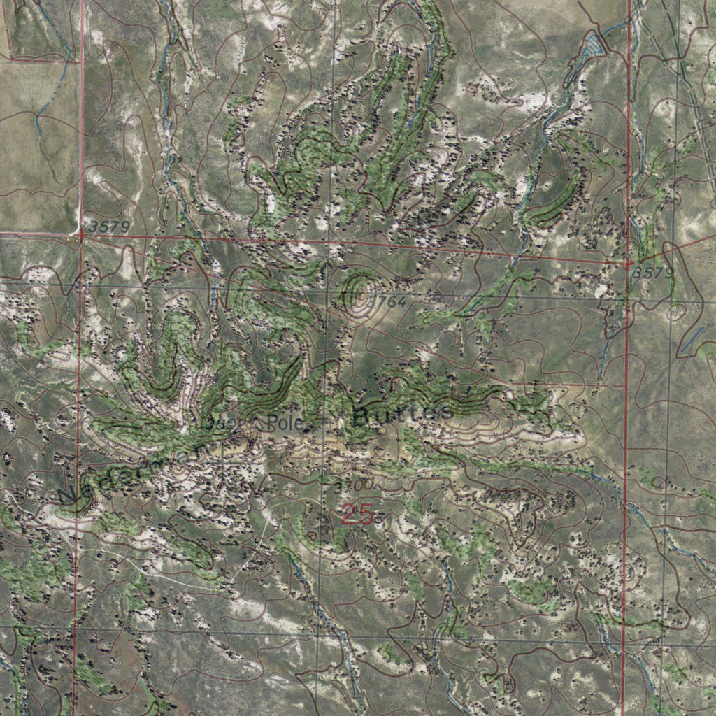 MT-TIMBER BUTTES SOUTH: GeoChange 1973-2013 Map by Western Michigan ...