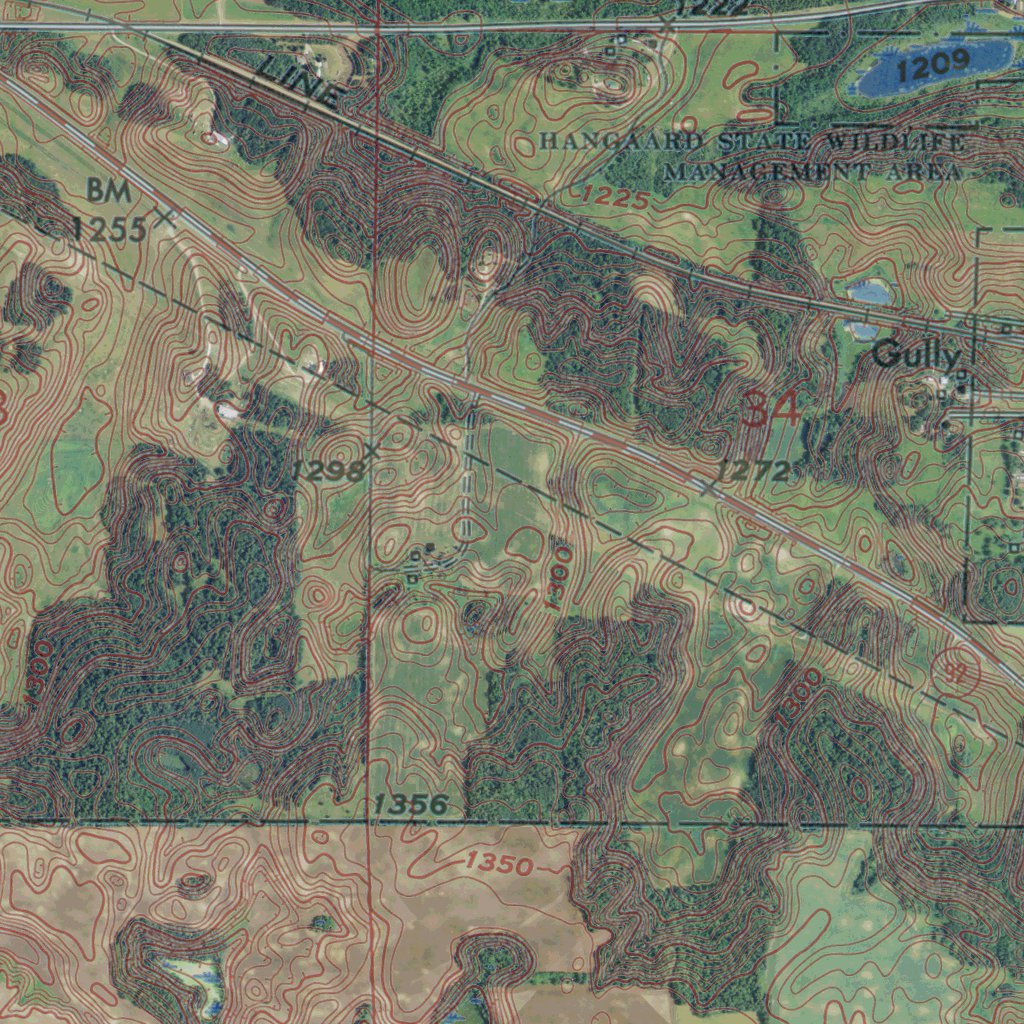 MN-TRAIL: GeoChange 1969-2013 Map by Western Michigan University ...