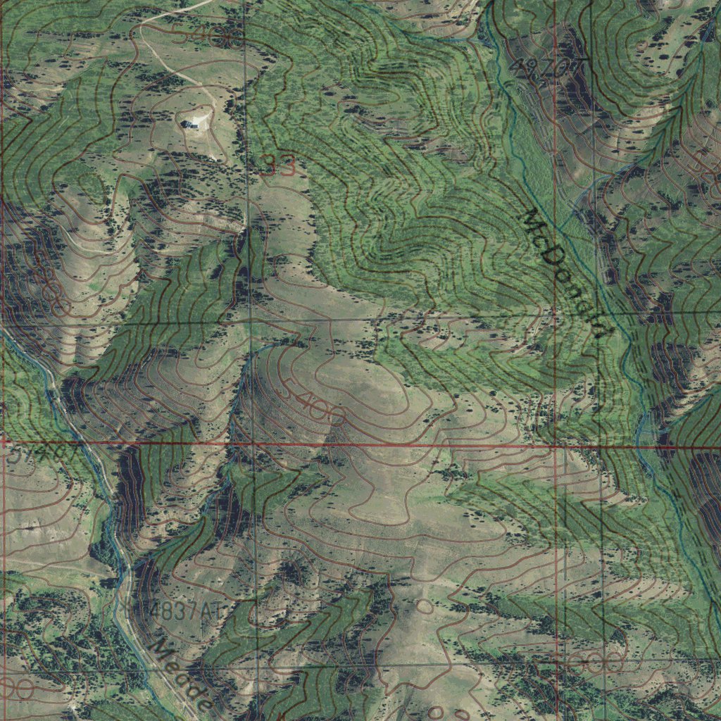 MT-LUKE MOUNTAIN: GeoChange 1984-2013 Map by Western Michigan ...