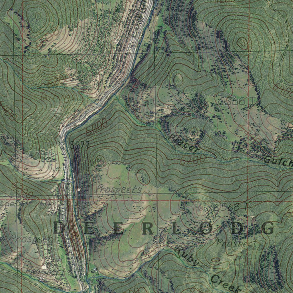 MT-SHEEPSHEAD MOUNTAIN: GeoChange 1980-2013 Map by Western Michigan ...