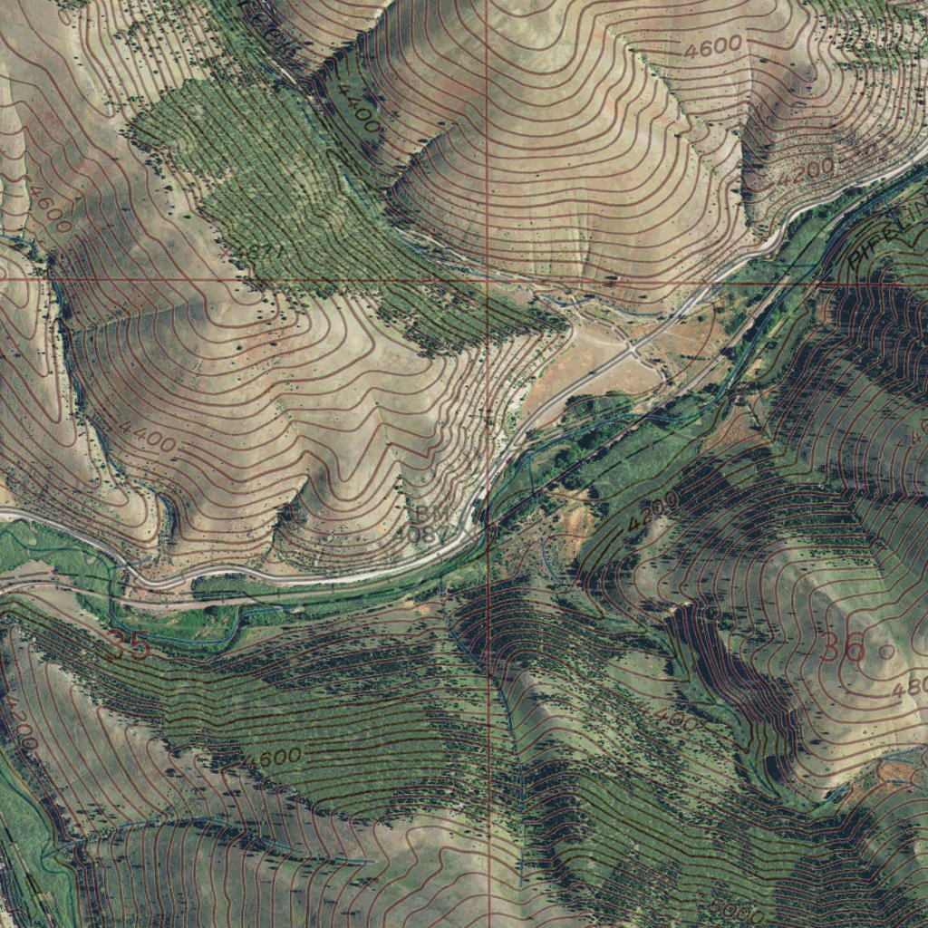 MT-SILVER CITY: GeoChange 1956-2013 Map by Western Michigan University ...