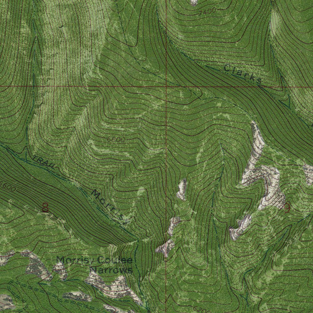 MT-HAYMAKER NARROWS: GeoChange 1971-2013 Map by Western Michigan ...