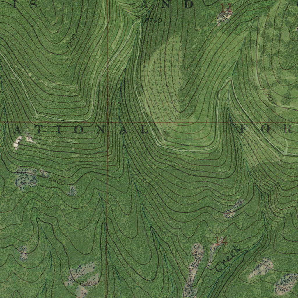 MT-VOLCANO BUTTE: GeoChange 1971-2013 Map by Western Michigan ...