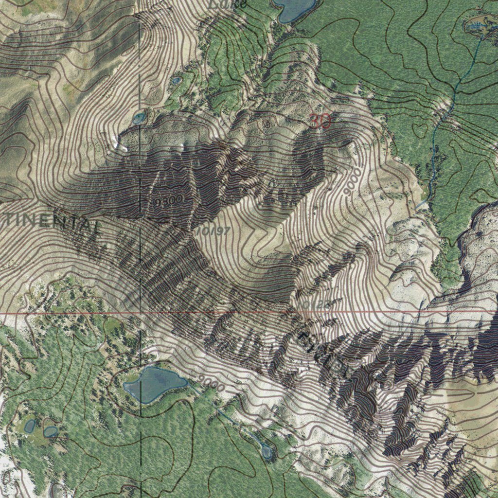 MT-MOUNT EVANS: GeoChange 1964-2013 Map by Western Michigan University ...