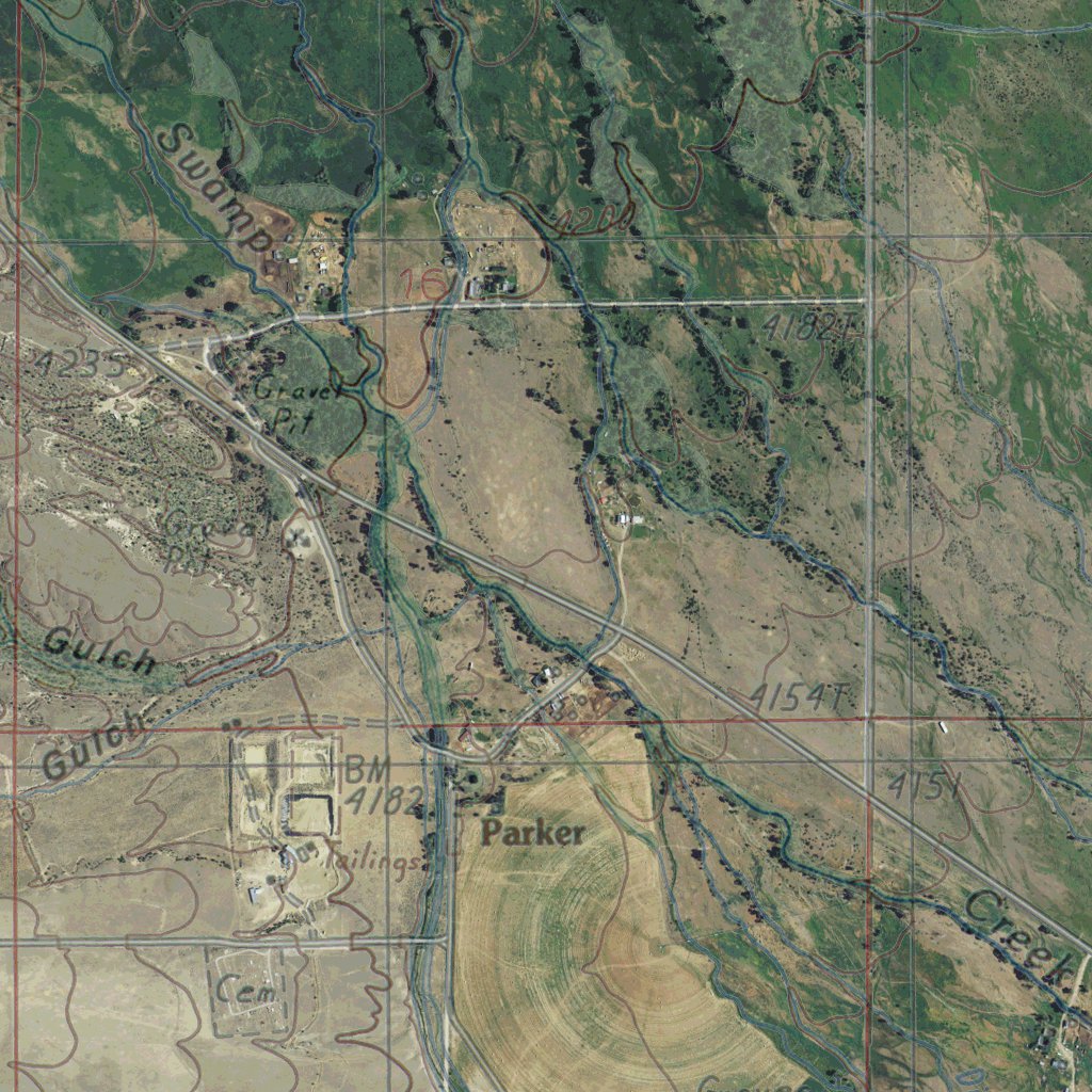 MT-PARKER: GeoChange 1980-2013 Map by Western Michigan University ...
