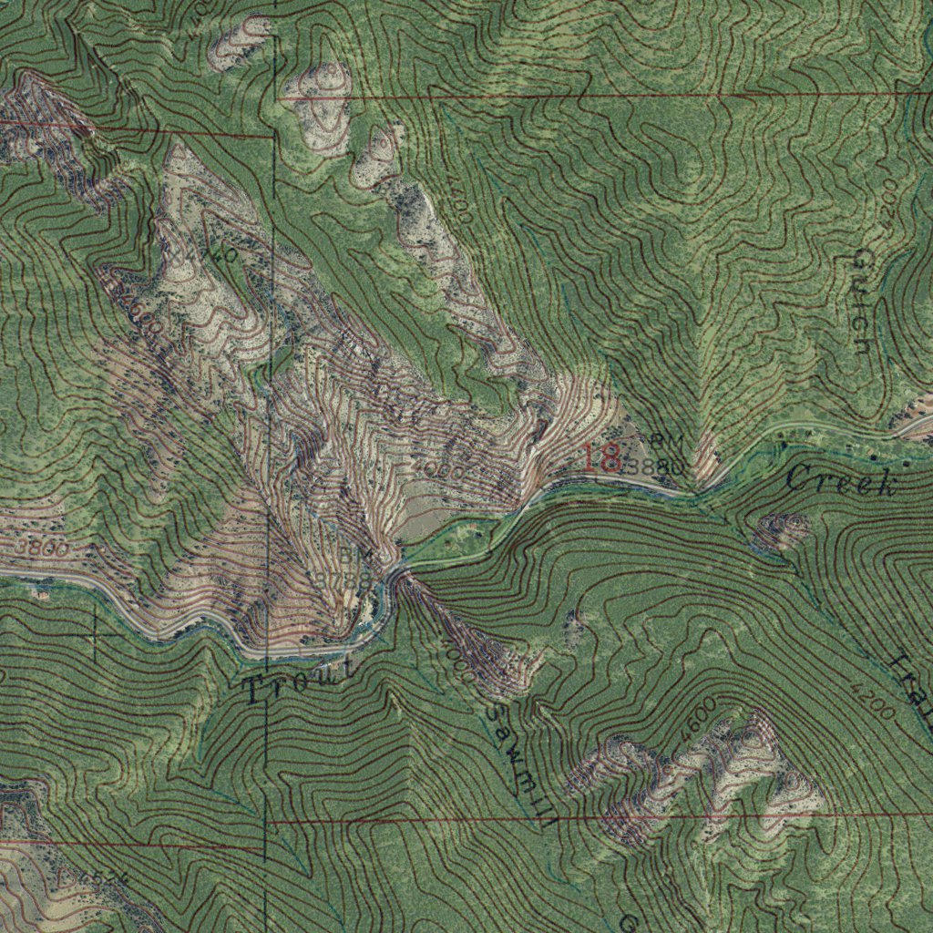 MT-HAUSER LAKE: GeoChange 1970-2013 Map by Western Michigan University ...