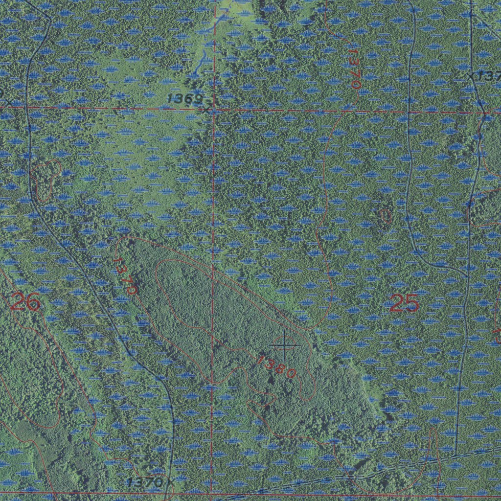 MN-SHINGLE MILL LAKE: GeoChange 1969-2013 Map by Western Michigan ...