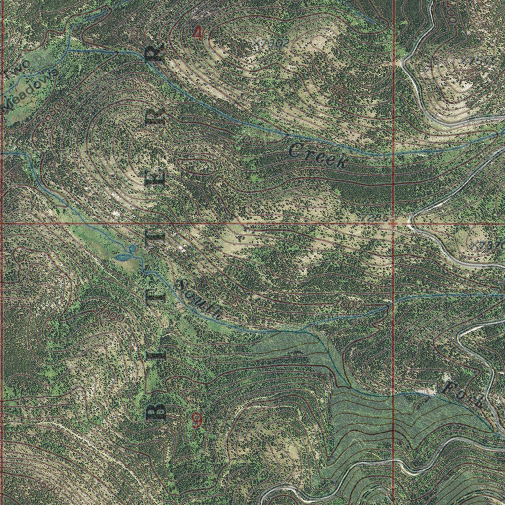MT-KENT PEAK: GeoChange 1965-2013 Map by Western Michigan University ...