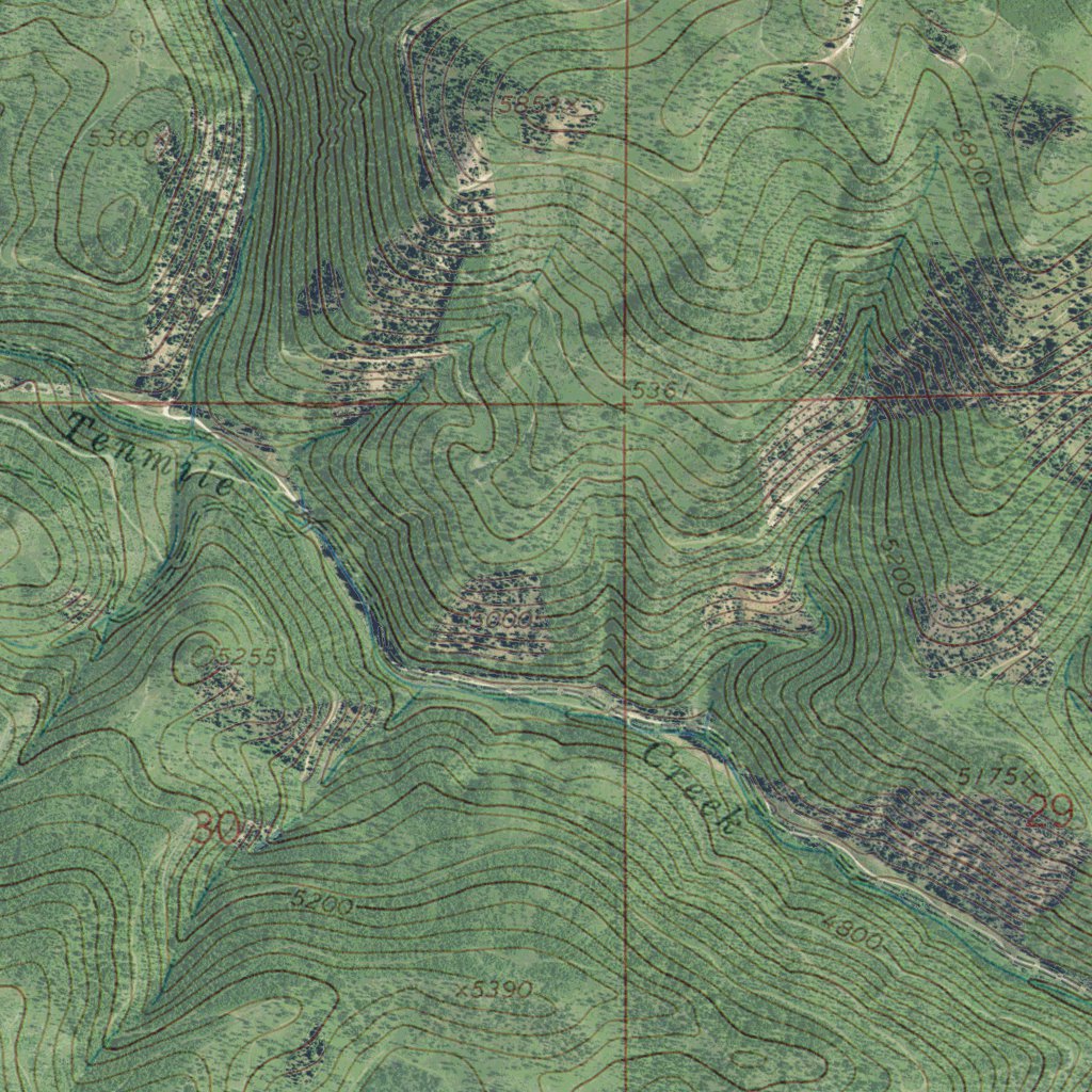 MT-UNION PEAK: GeoChange 1961-2013 Map by Western Michigan University ...