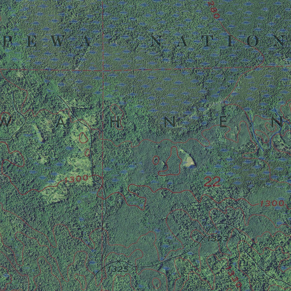 MN-DEER RIVER: GeoChange 1969-2013 Map by Western Michigan University ...