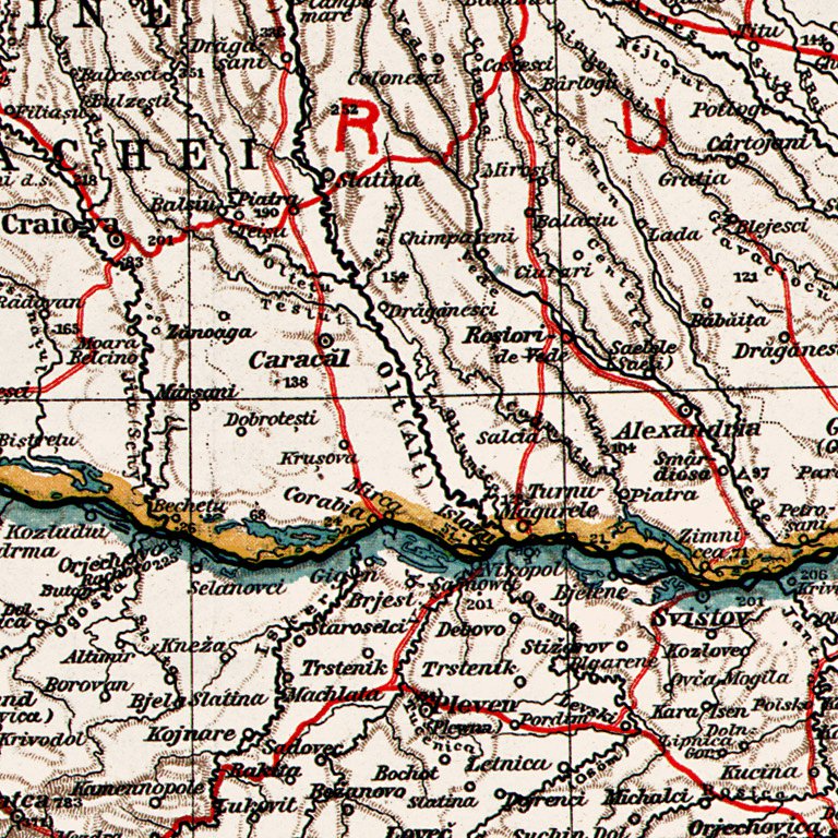 General Map of the Balkan Countries, 1914 by Waldin | Avenza Maps