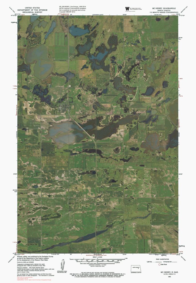 ND-MCHENRY: GeoChange 1958-2014 Map by Western Michigan University ...
