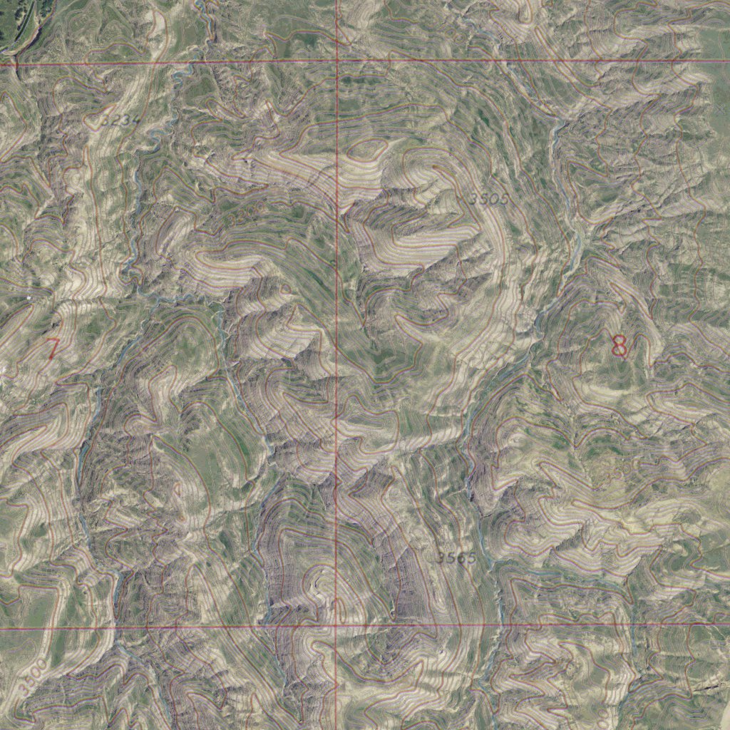 MT-STROUF ISLAND: GeoChange 1971-2013 Map by Western Michigan ...