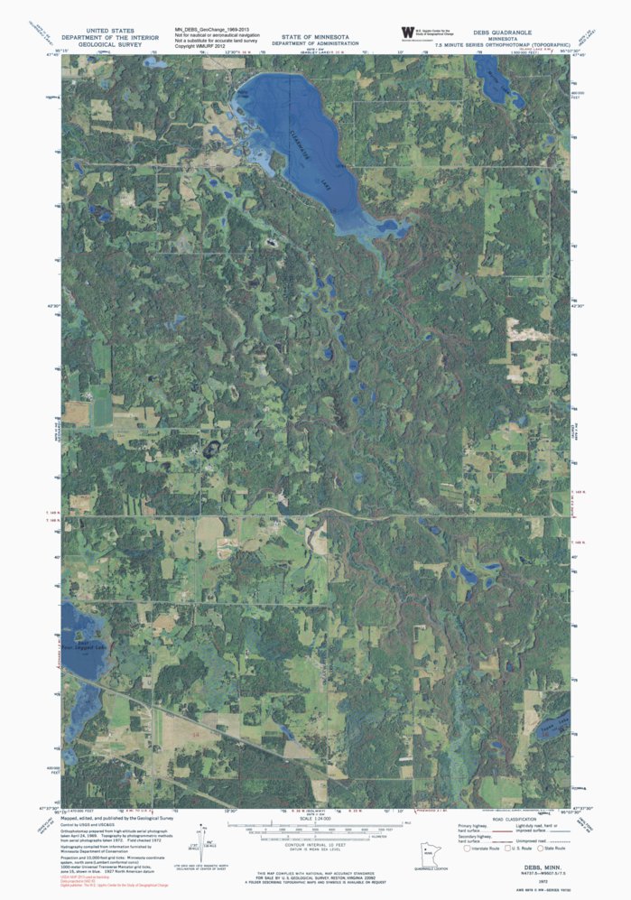 MN-DEBS: GeoChange 1969-2013 Map by Western Michigan University ...